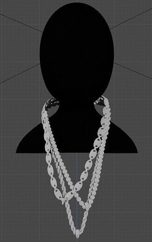 3D model Cuban chain where Creativity and Fashion Come Together in 3D ...