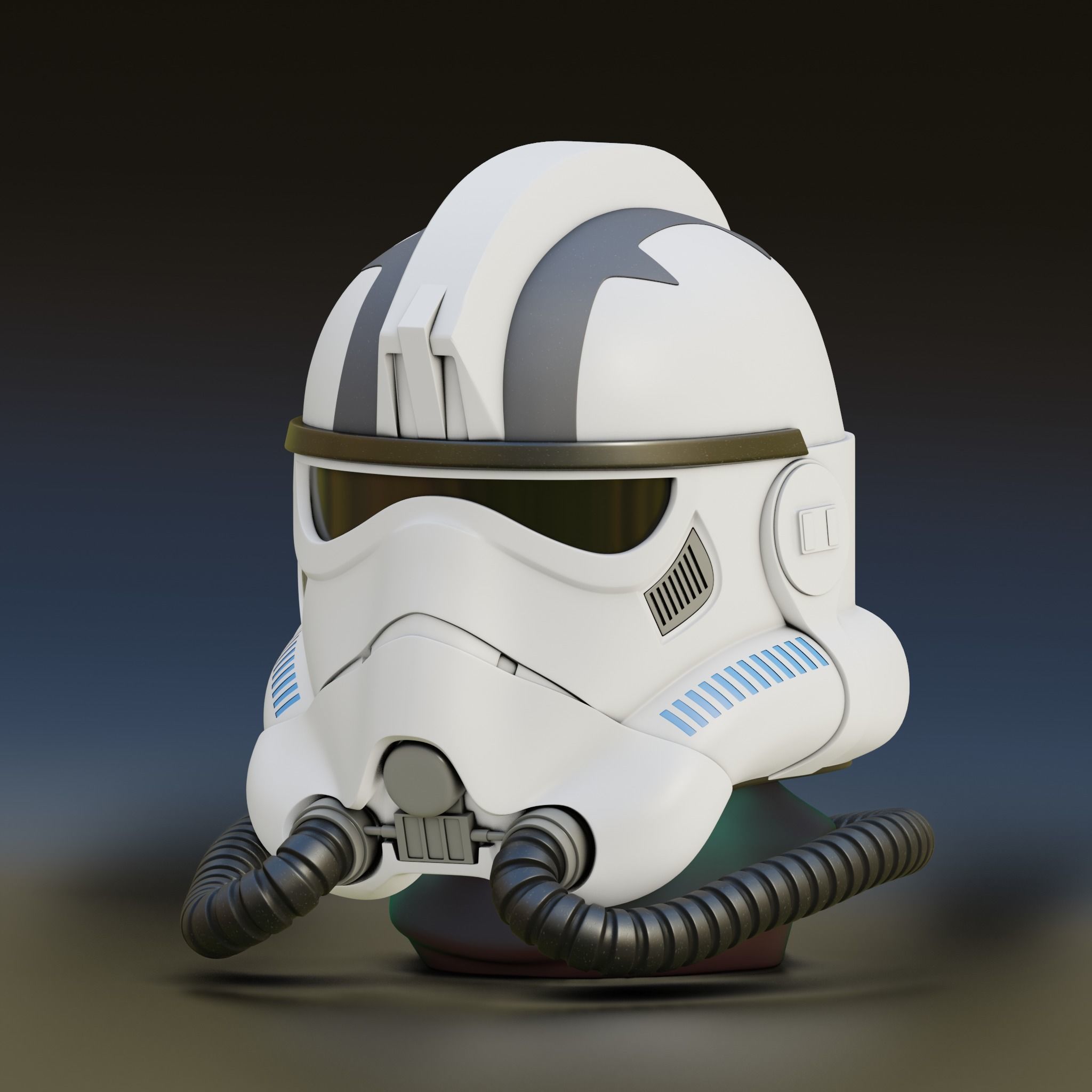 Rocket Trooper Helmet 3D model 3D printable | CGTrader