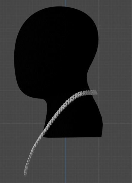 3D model Discover the Magic of Digital Art cuban chain VR / AR / low ...