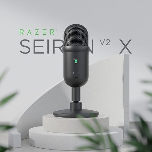 3D model Razer Seiren X - V2 Microphone VR / AR / low-poly | CGTrader