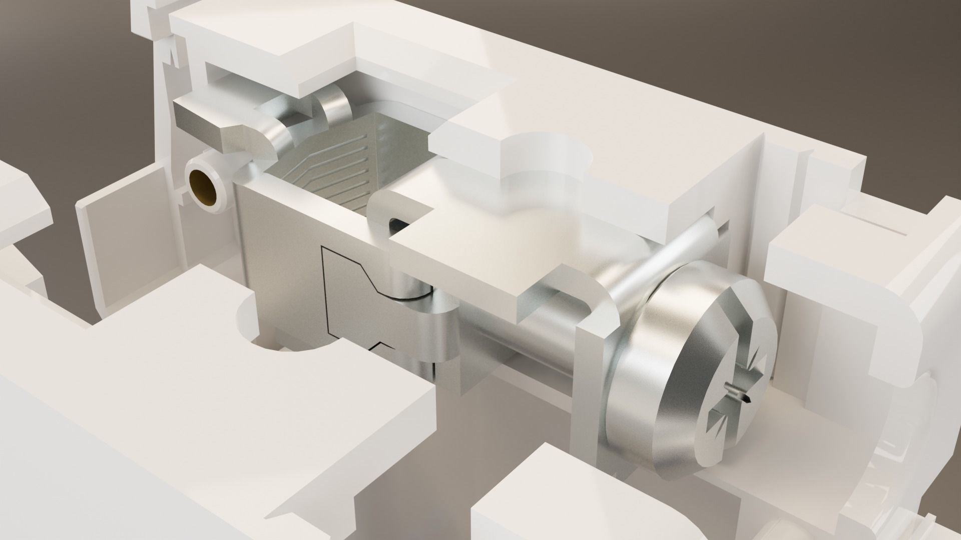 Electrical part 1pole Miniature Circuit Breaker 3D model | CGTrader