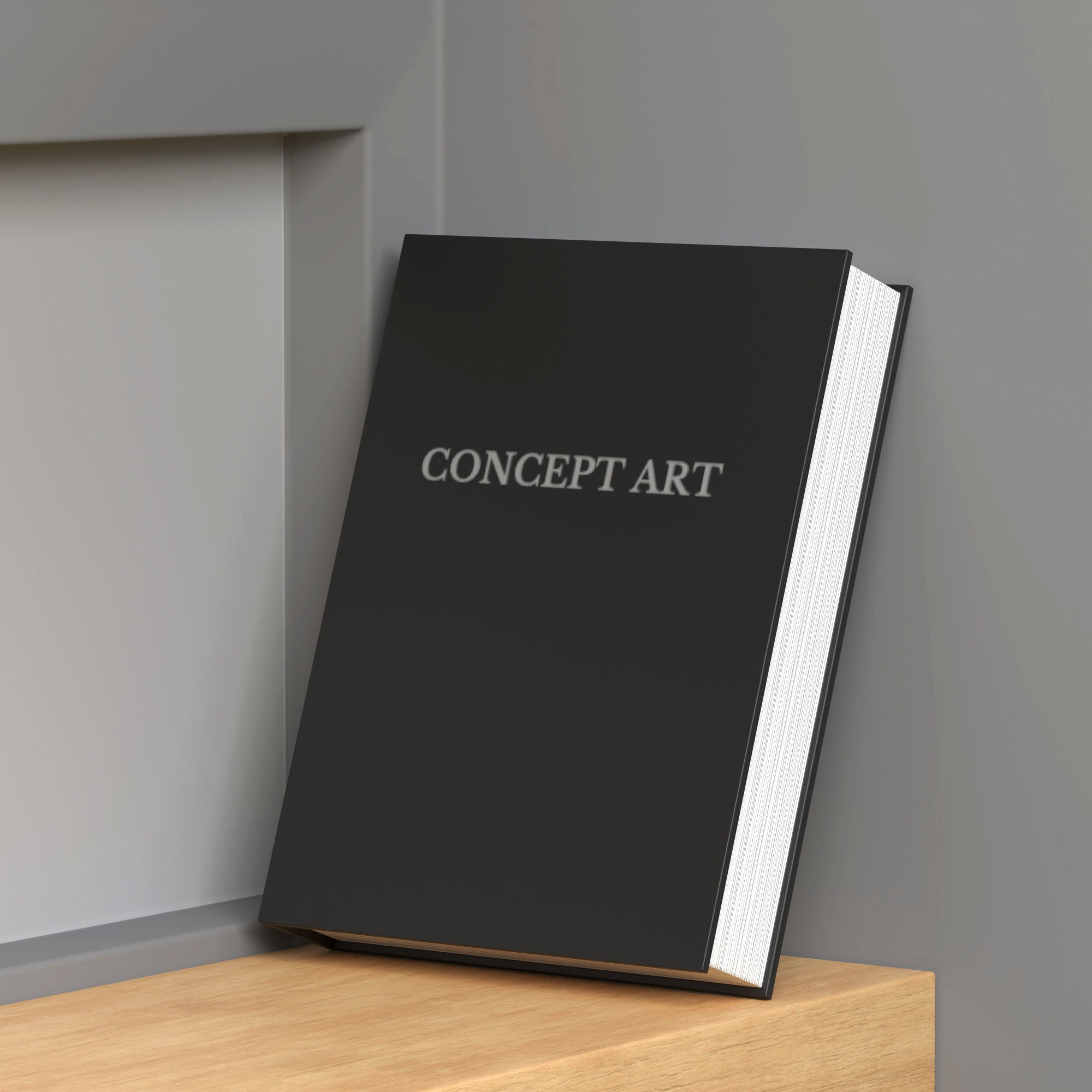 Book -Concept Art 3D model | CGTrader
