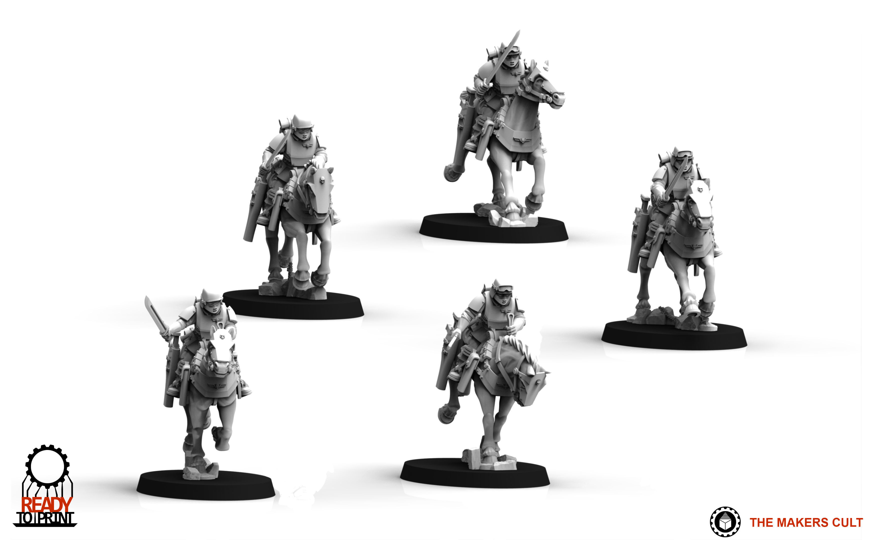 Universal Guard - Cavalry 3D model 3D printable | CGTrader