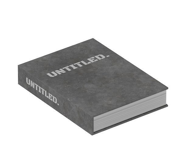 Book -UNTITLED 3D model | CGTrader