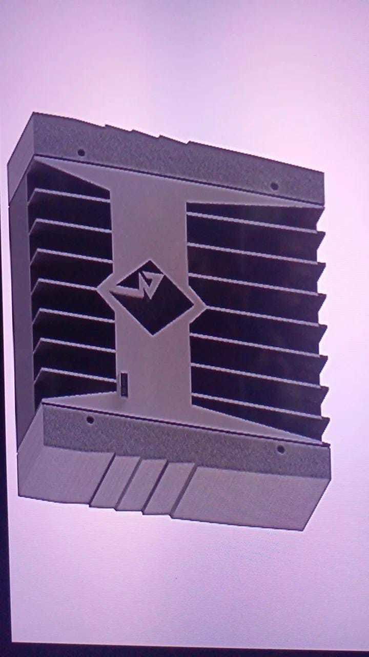 AMPLIFICADOR ROCKFORD FOSGATE 3D model 3D printable | CGTrader