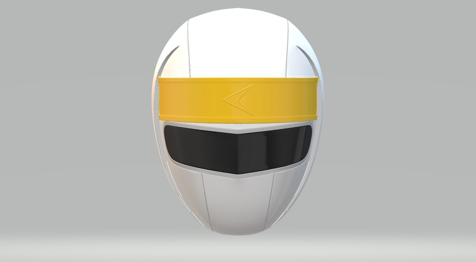 Power Rangers Alien MMPR White Ranger helmet 3D model 3D printable ...