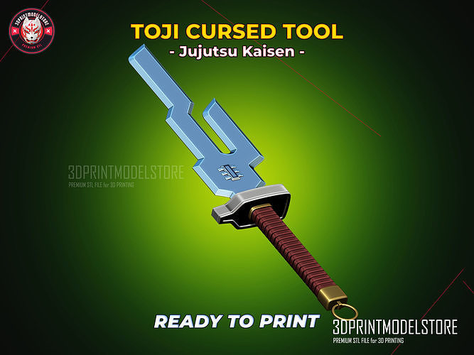 Jujutsu Kaisen - Toji Cursed Tool Weapon 3D model 3D printable | CGTrader