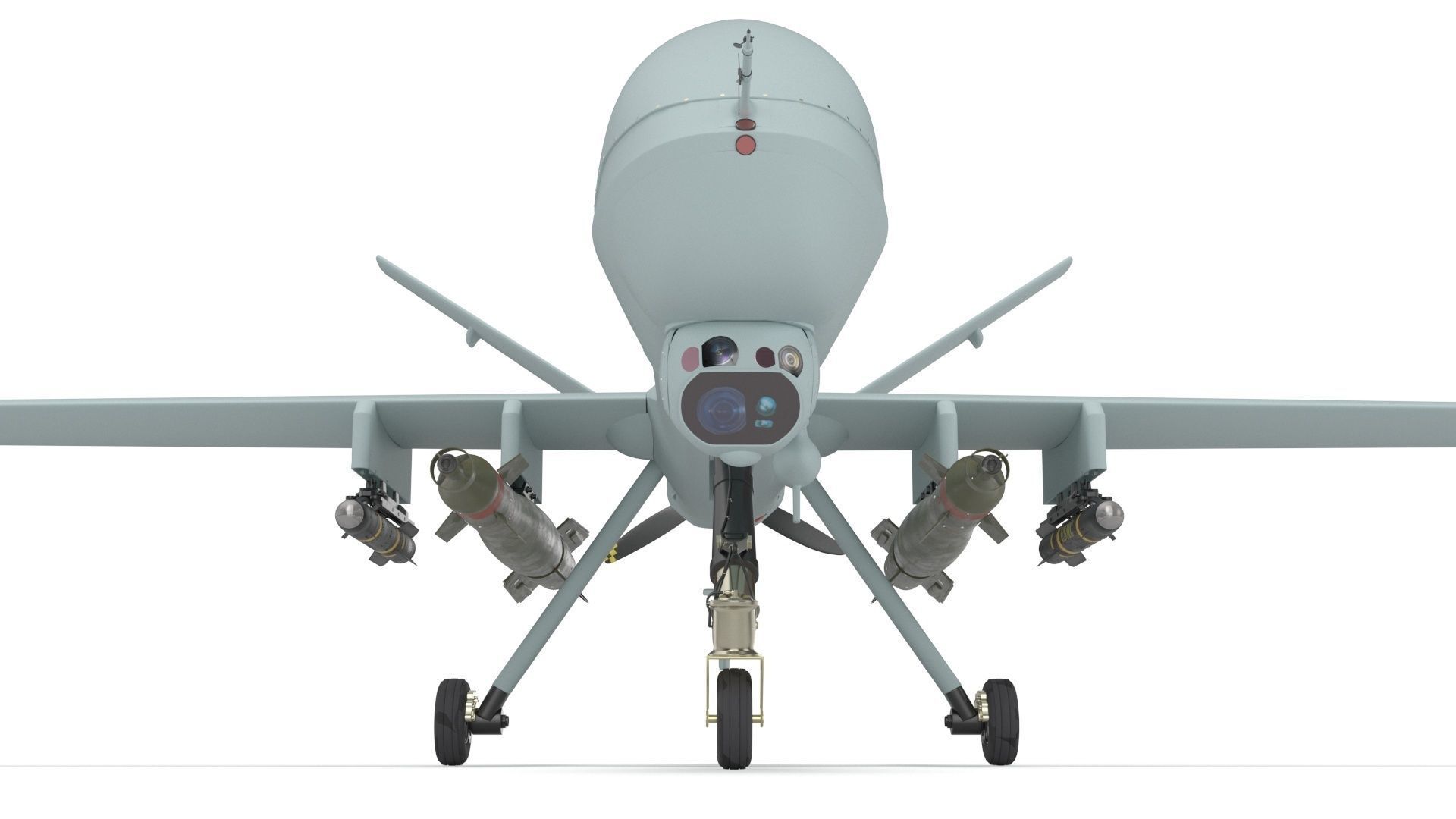General Atomics UAV MQ-9 Reaper Military Aircraft Drone 3D model | CGTrader