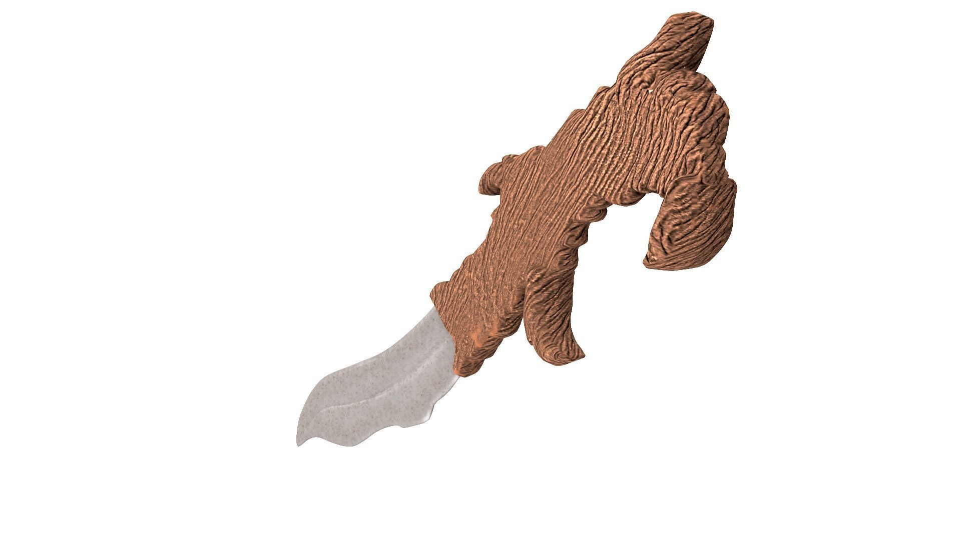 3D model Skinning Knife VR / AR / low-poly | CGTrader