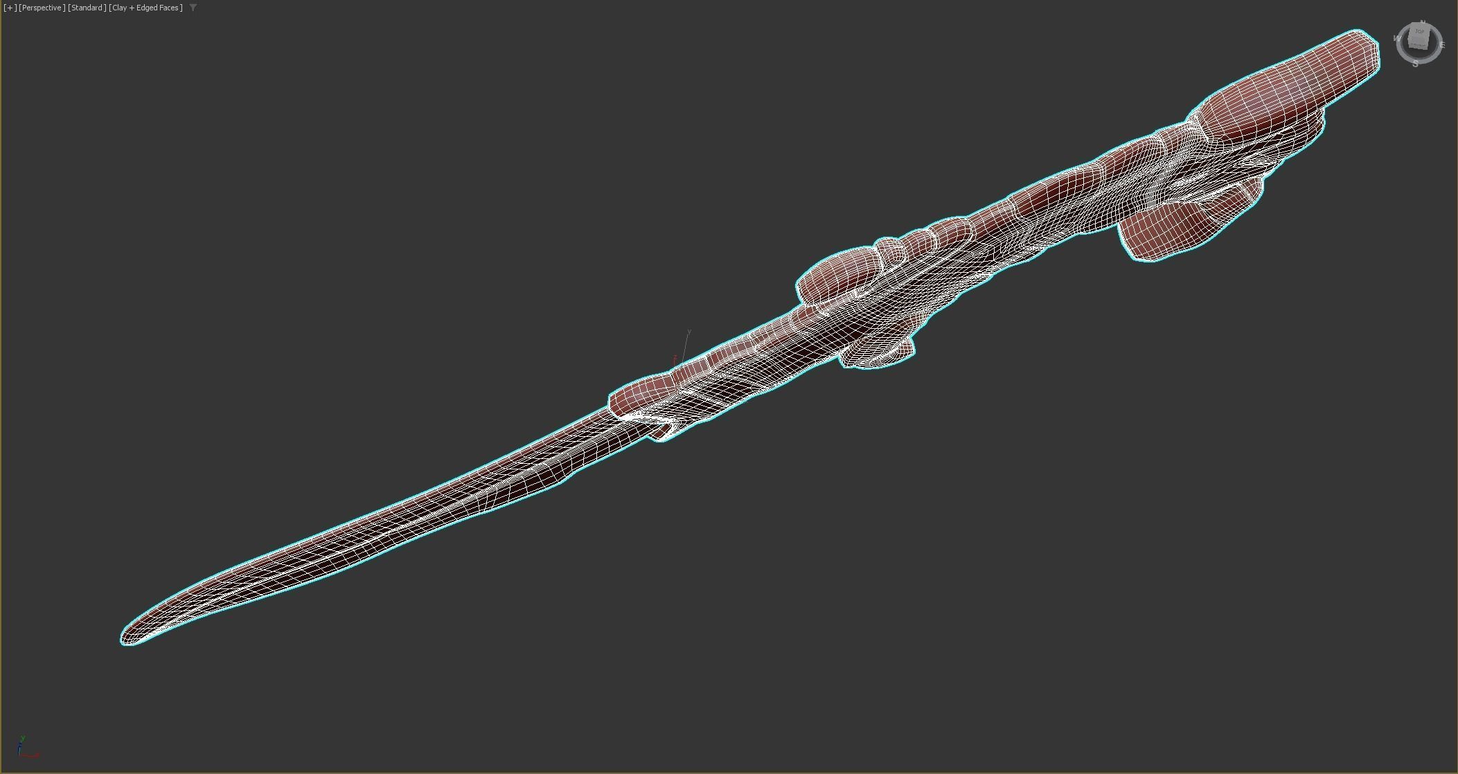 3D model Skinning Knife VR / AR / low-poly | CGTrader