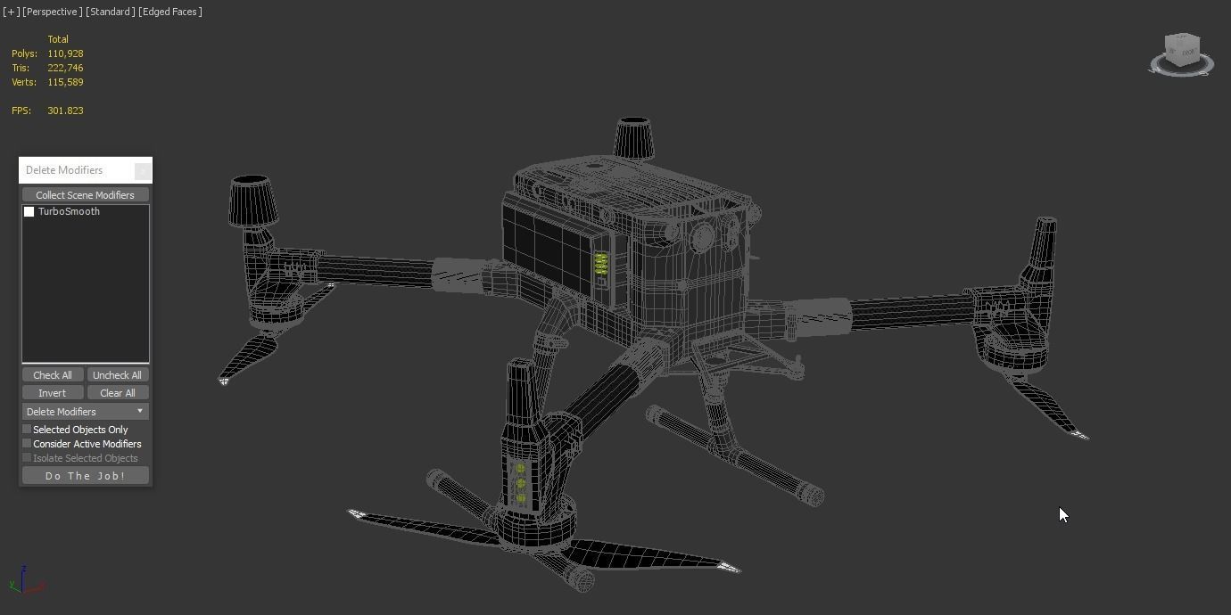 DJI Matrice 300 Rtk Quadcopter Drone 3D model | CGTrader