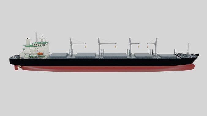 Bulk Carrier Ship 3D model | CGTrader