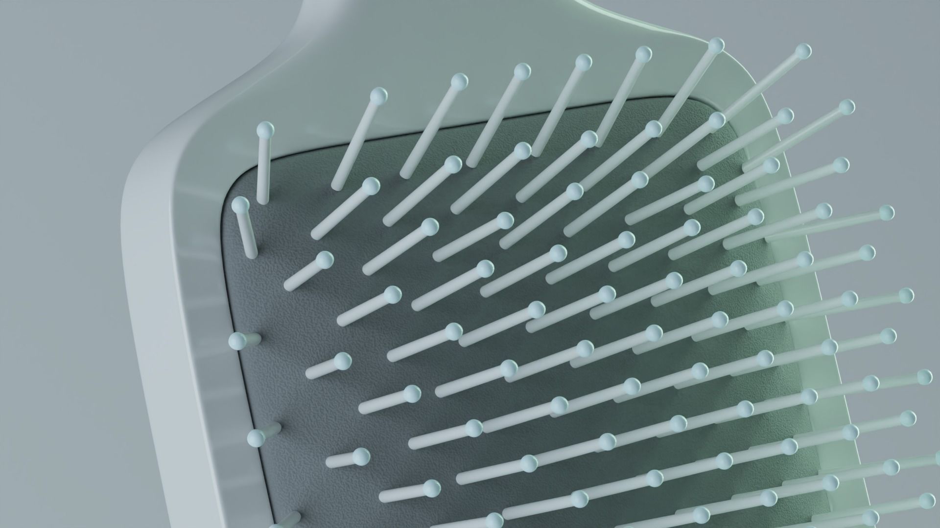 Rectangle Hair Brush 3D model | CGTrader