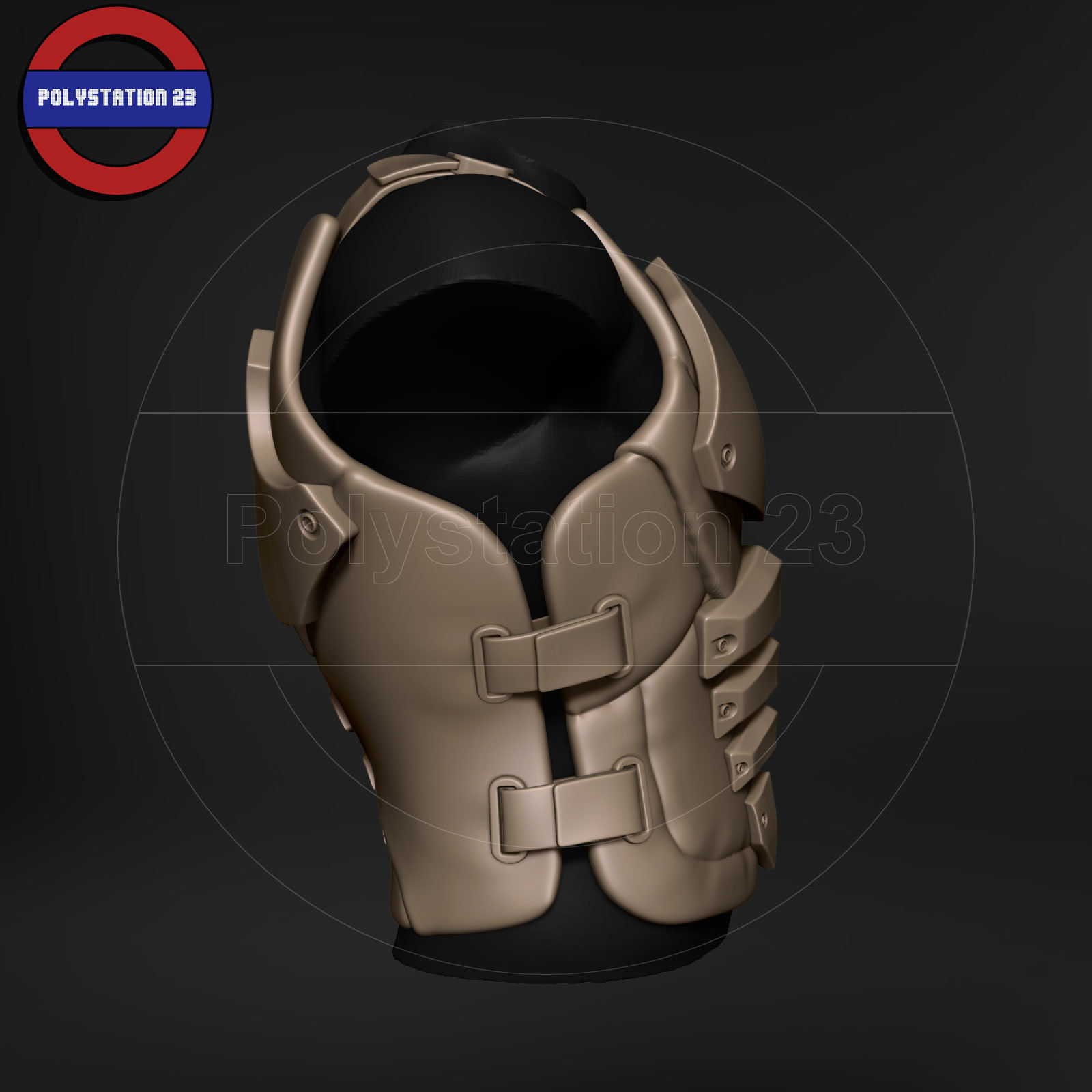 Sci fi character Torso armour v6 highpoly zbrush 3D model | CGTrader