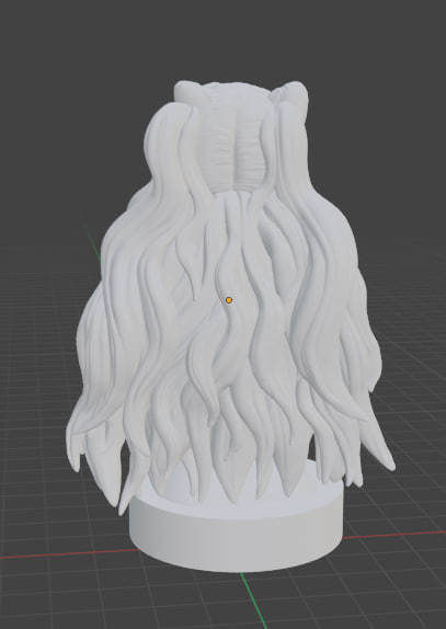 Asuka Langley anime 3d model ready to print bust 3D model 3D printable ...