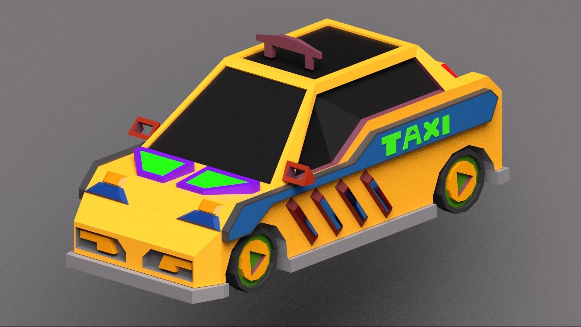 3D model Scifi vehicles pack VR / AR / low-poly | CGTrader