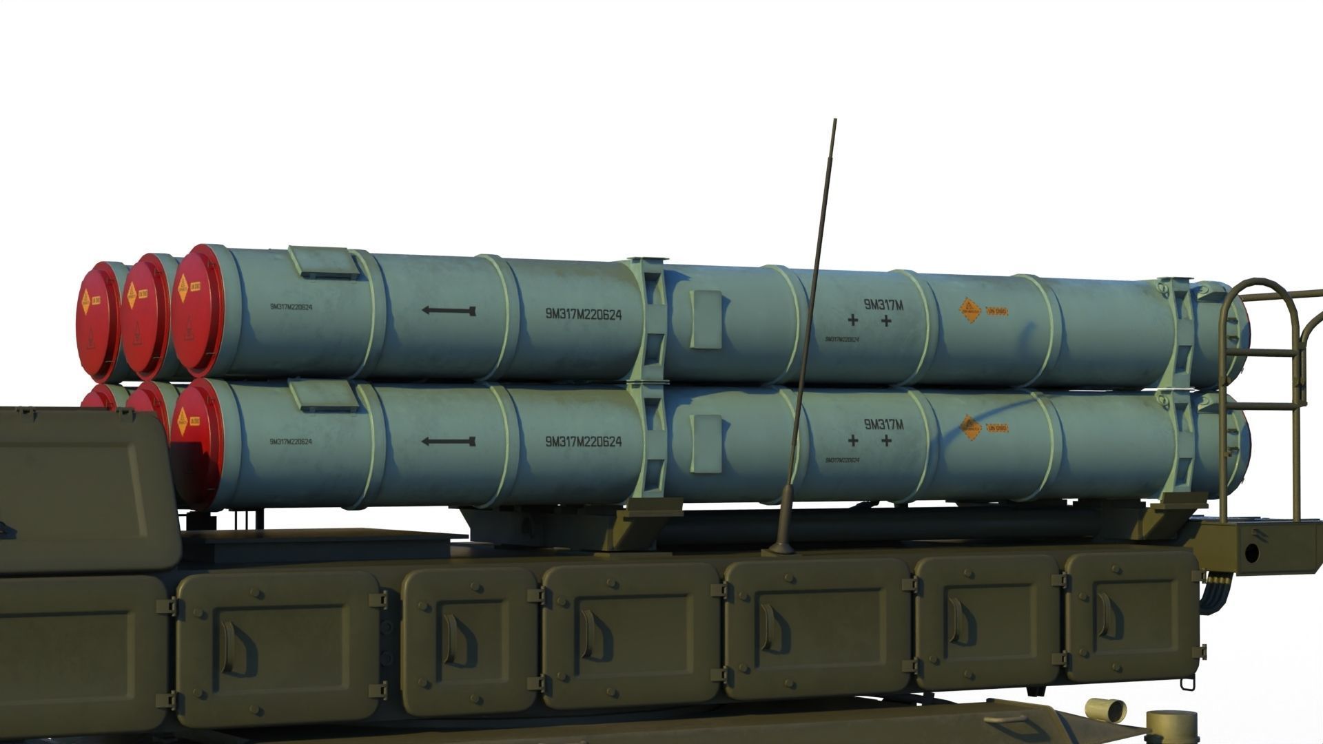 Buk M3 SA-17 Viking missile systems 3D model | CGTrader