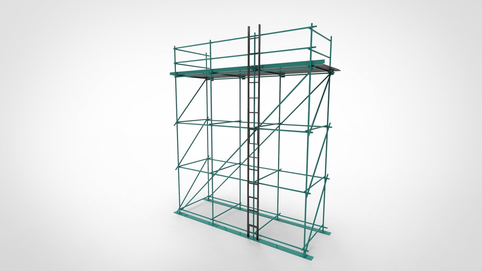 Scaffolding 3D model | CGTrader