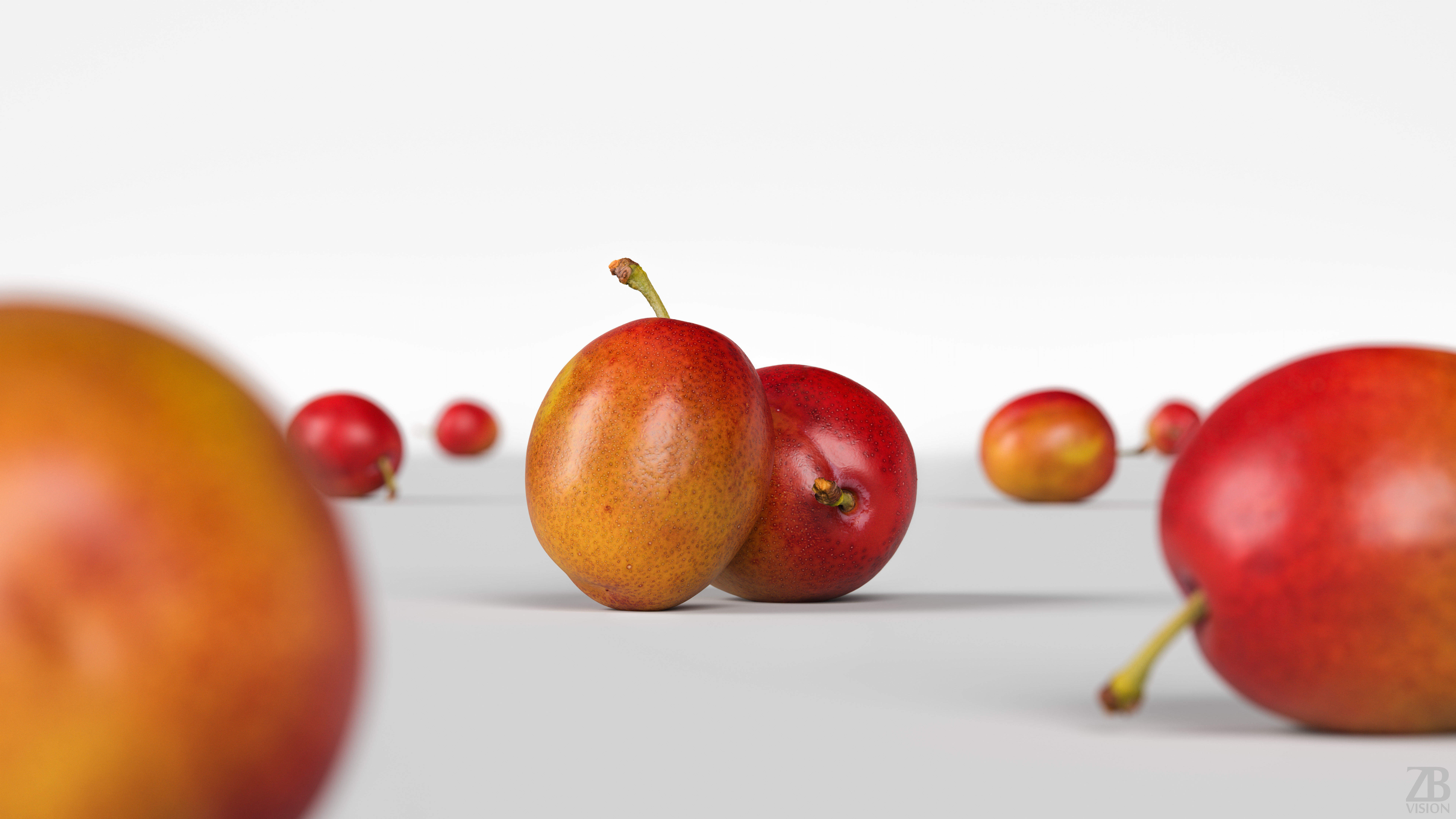 Plum 020 3D model | CGTrader