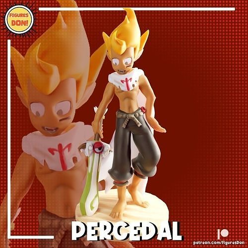 Percedal Dally Wakfu 3d Model 3d Printable Cgtrader