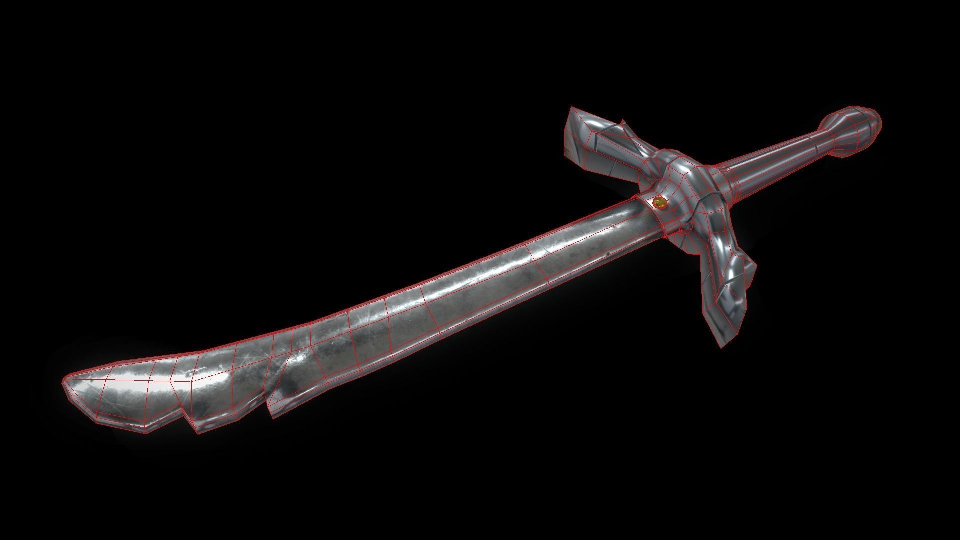 3D model Saw Bronze Silver and Gold Swords VR / AR / low-poly | CGTrader