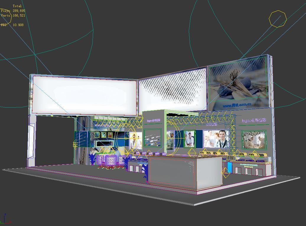 Exhibition - Area - 12X6-3DMAX2009-71 3D model | CGTrader