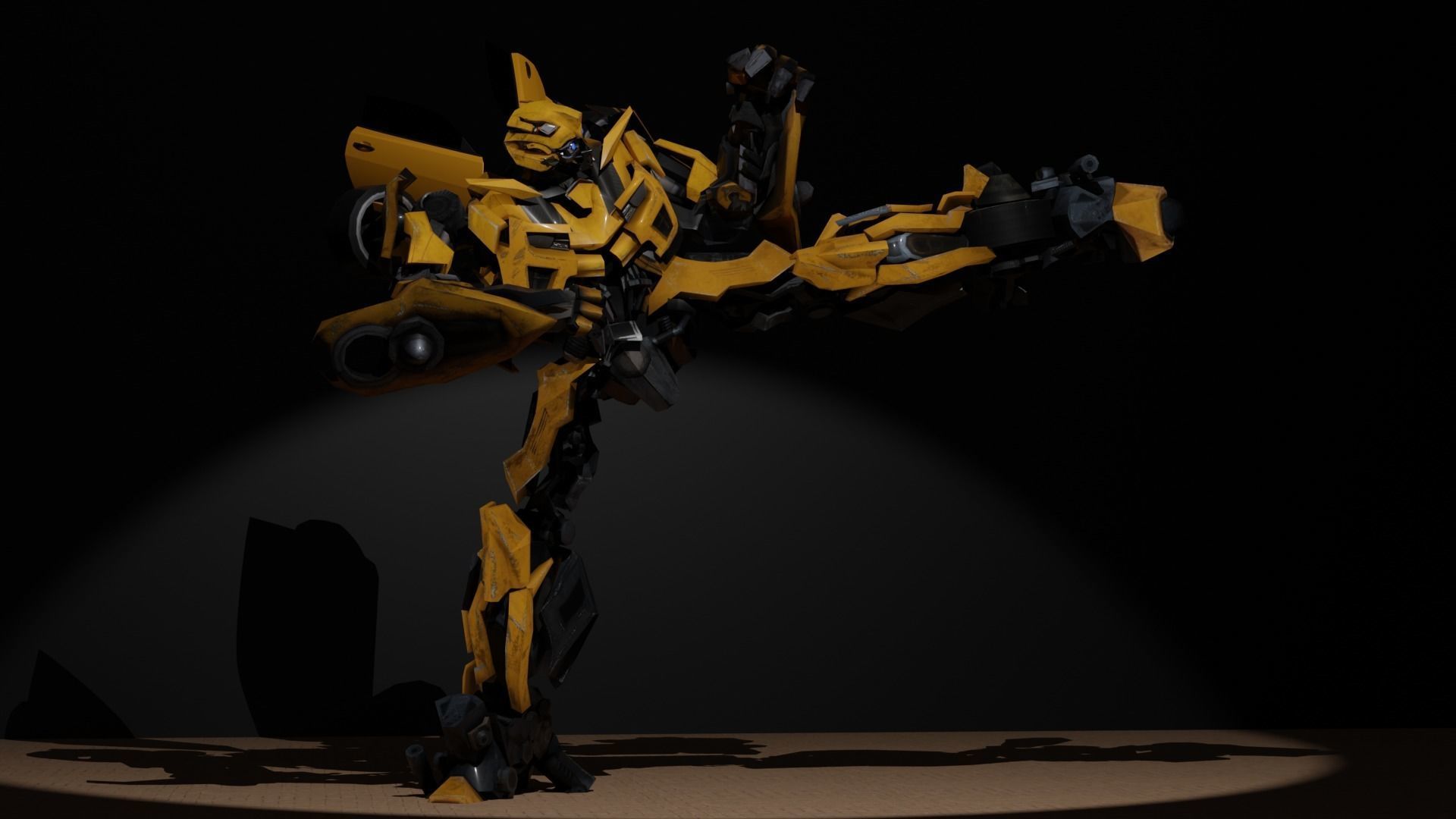 Bumblebee Transformer 3D model | CGTrader