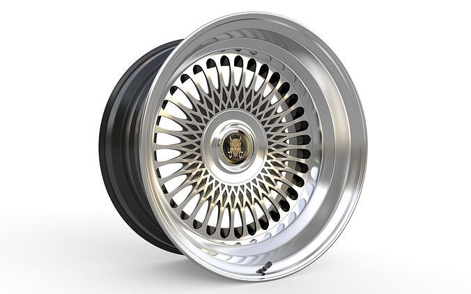 SEVENK FORGED KADI Wheel 3D model | CGTrader