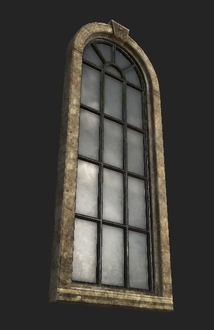 3D model Courthouse Window VR / AR / low-poly | CGTrader