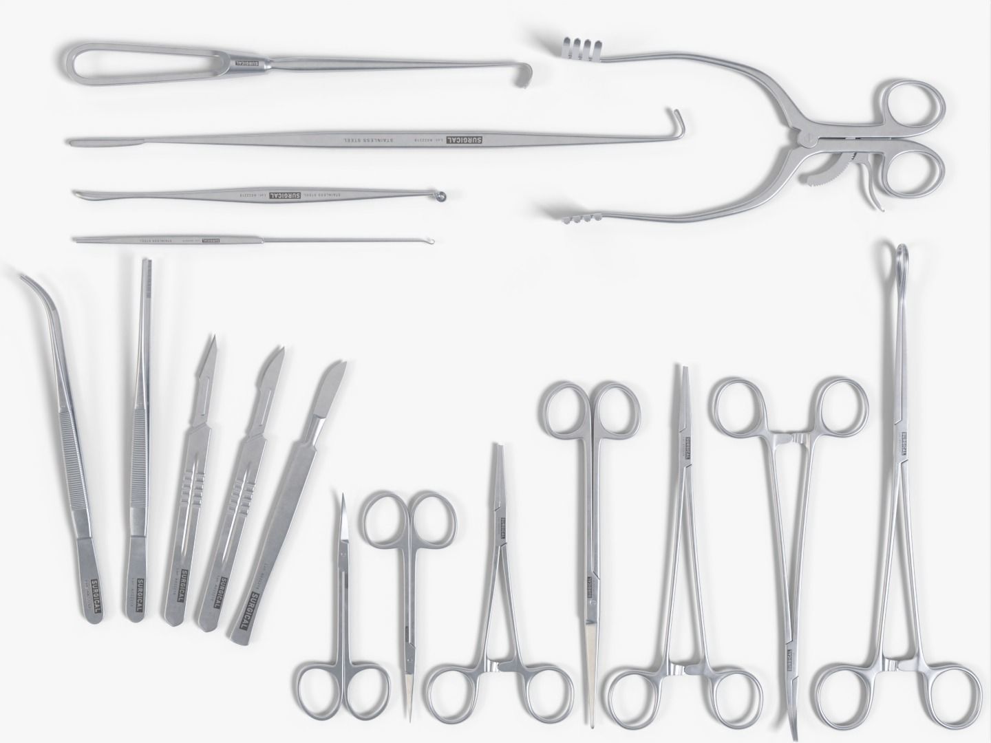 Surgical instruments 3D model | CGTrader