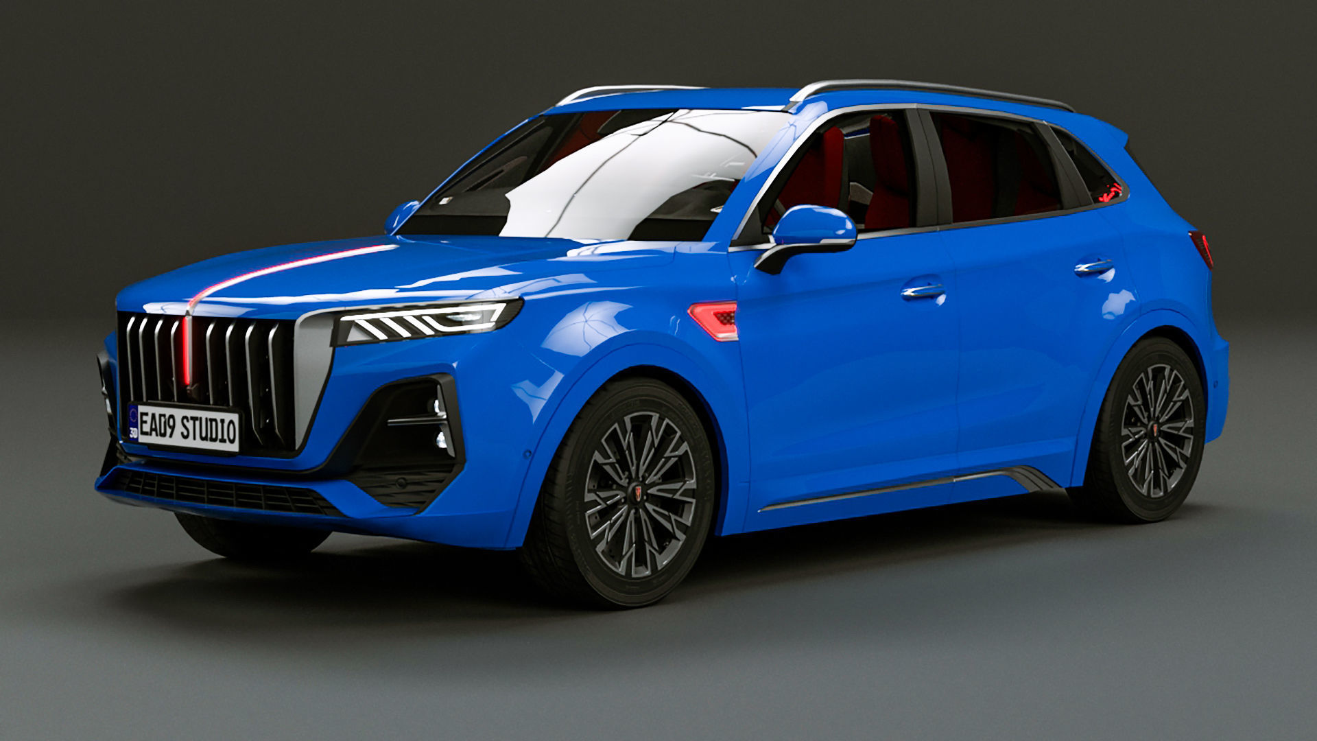 2024 Hongqi HS5 3D model | CGTrader