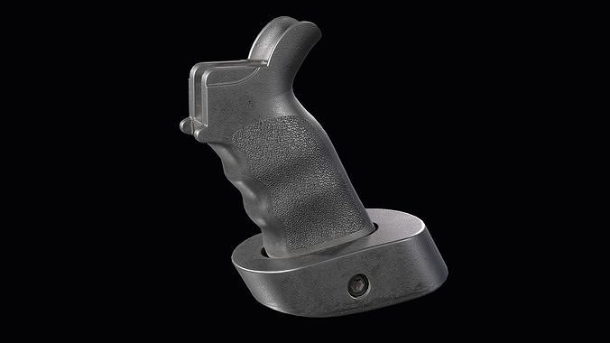 3D model AR 15 ERGO TACTICAL PISTOL GRIP VR / AR / low-poly | CGTrader
