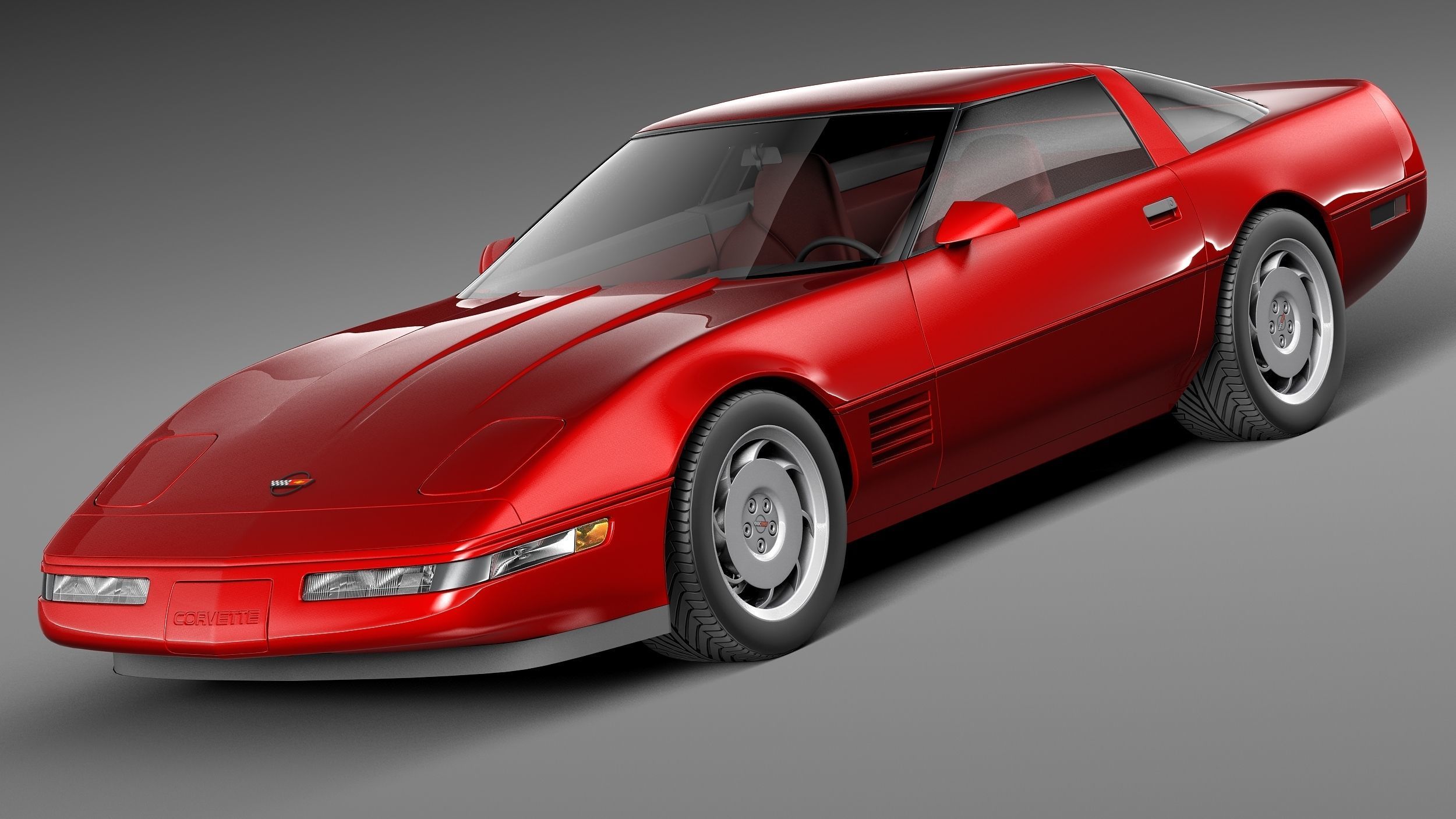 Chevrolet Corvette C4 ZR1 3D model | CGTrader
