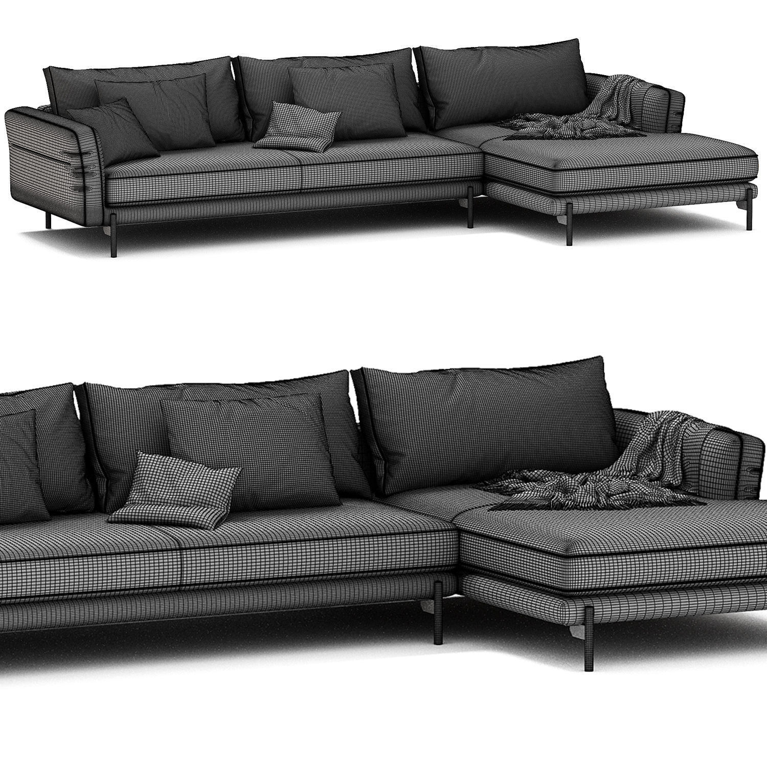 PENTA By NICOLINE Sofa 3D model | CGTrader