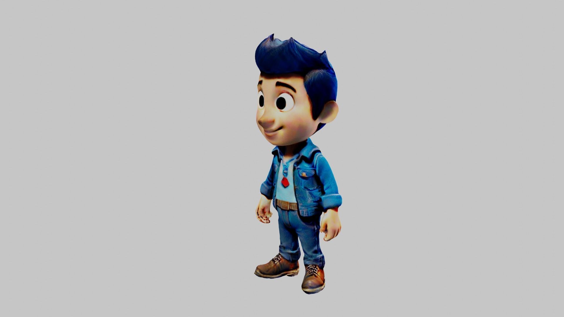 3D model School Boy - Student VR / AR / low-poly | CGTrader