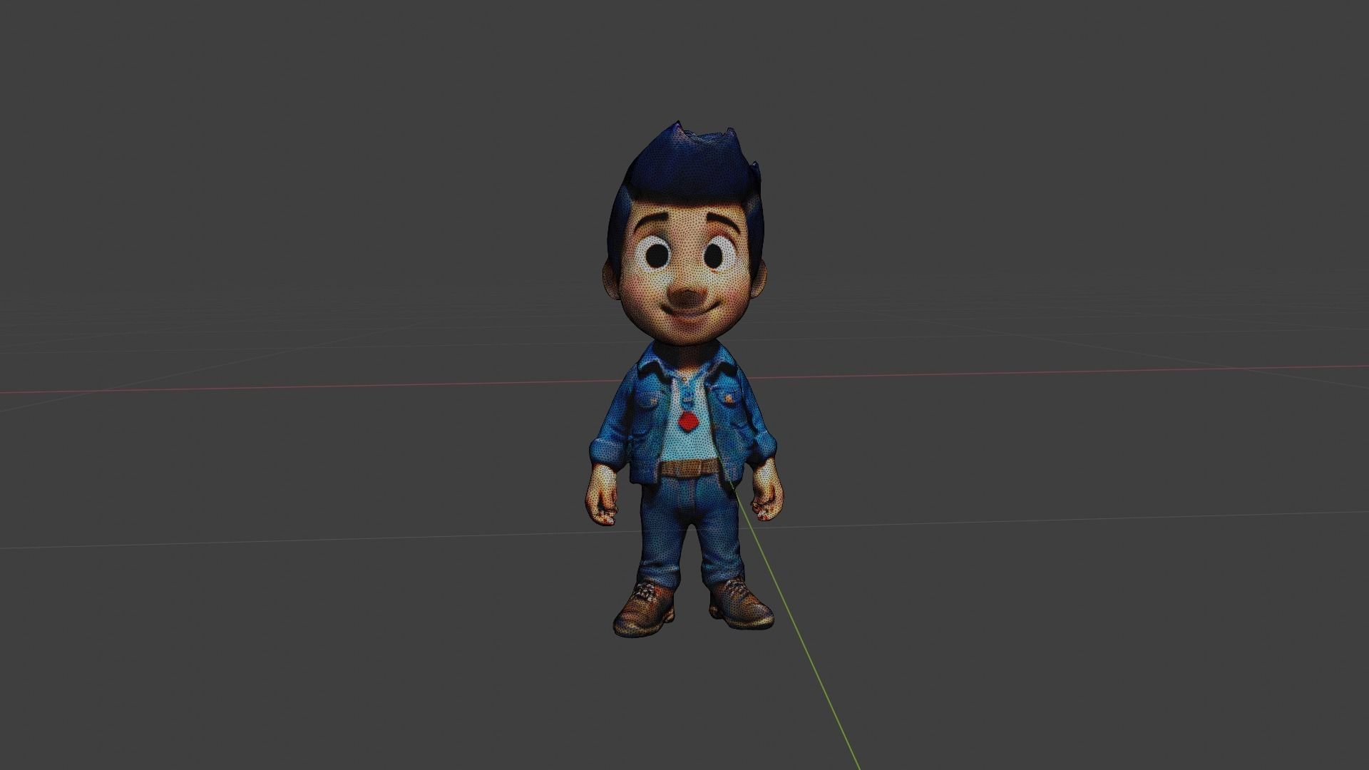3D model School Boy - Student VR / AR / low-poly | CGTrader