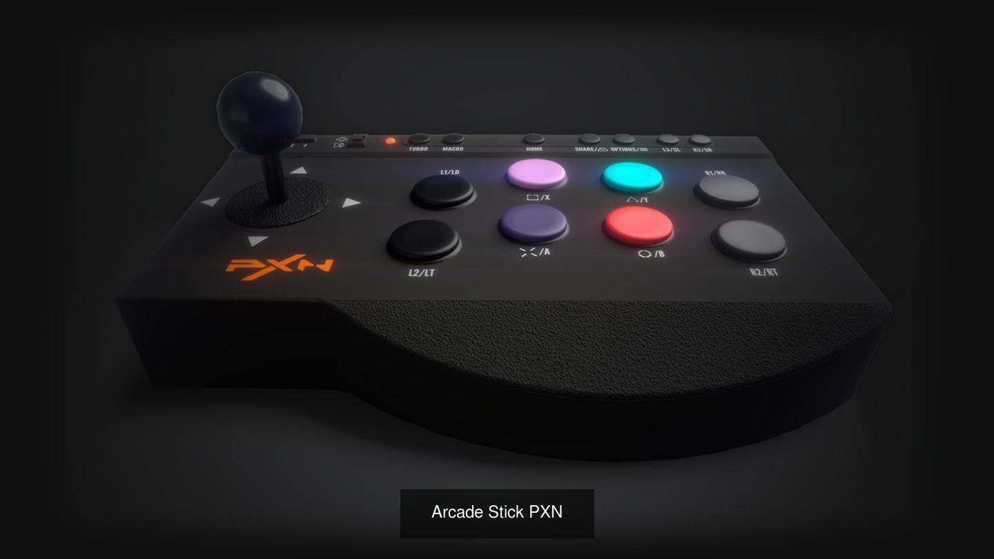 3D Model Collection Arcade sticks VR / AR / low-poly | CGTrader