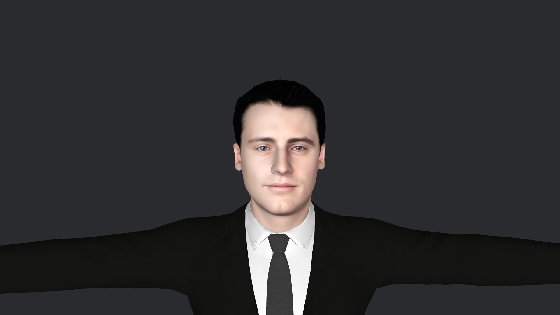 Joey Tribbiani Hyper Realistic Full Body Rigged Character 3D model ...