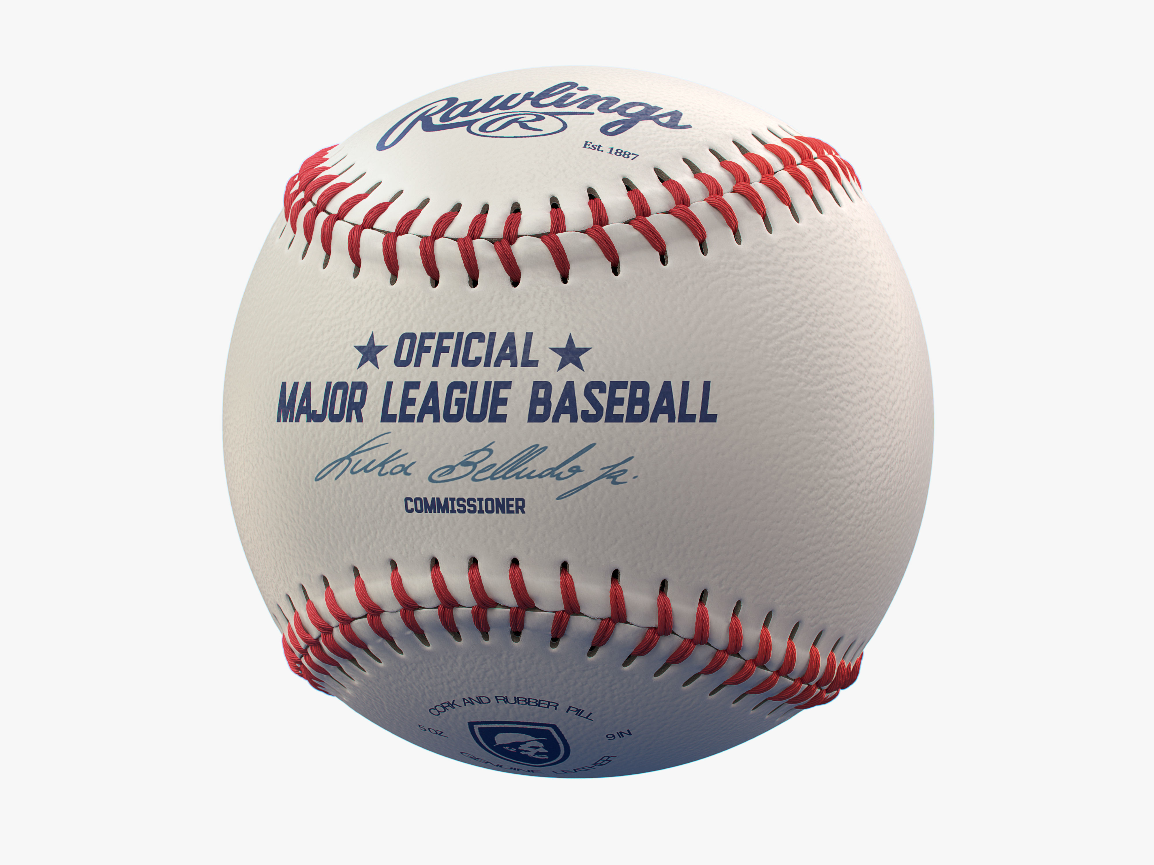 Baseball ball 3D model | CGTrader