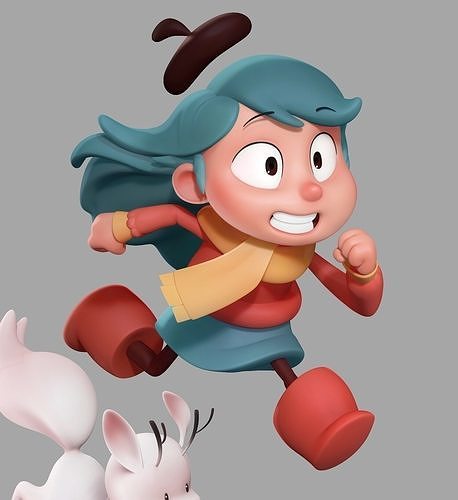 Hilda 3D model 3D printable | CGTrader