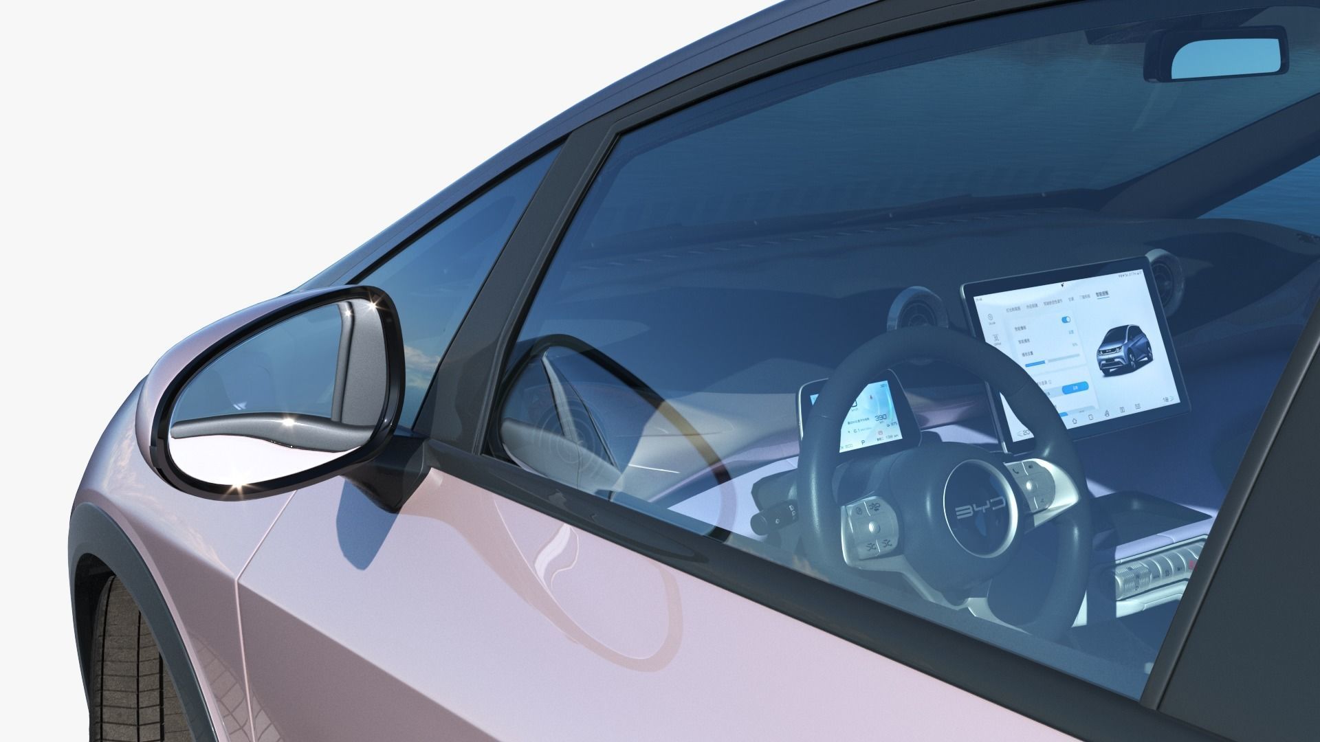 3D model BYD Dolphin EV 2023 With interior VR / AR / low-poly | CGTrader