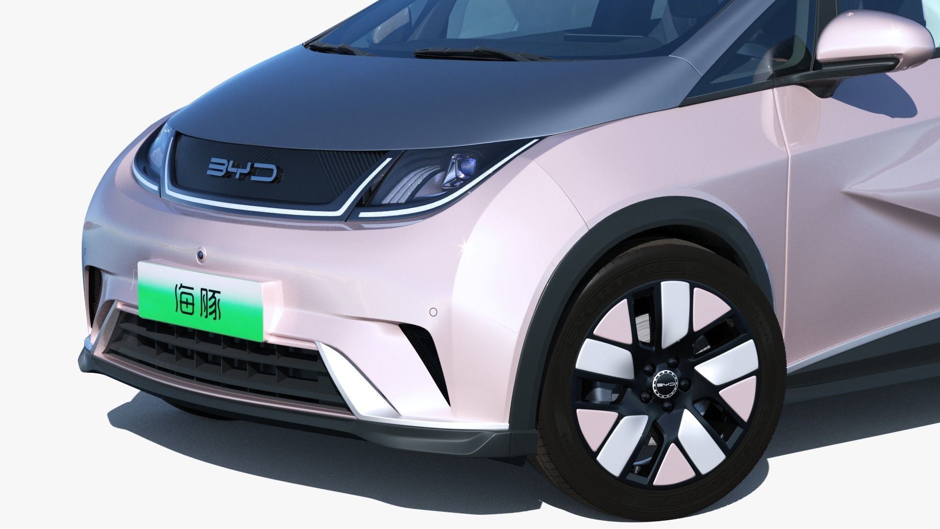 3D model BYD Dolphin EV 2023 With interior VR / AR / low-poly | CGTrader