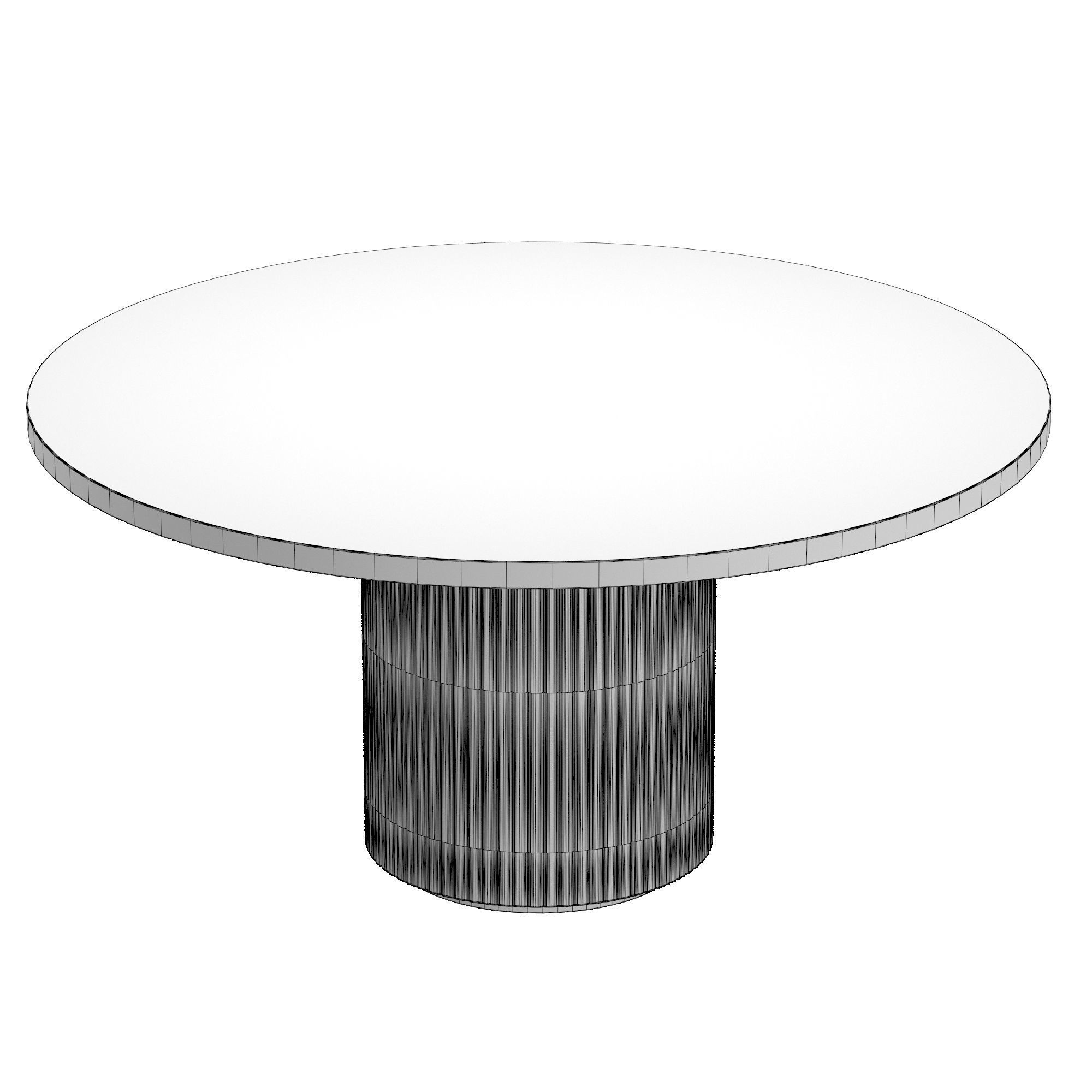 BYRON ROUND DINING TABLE 3D model | CGTrader