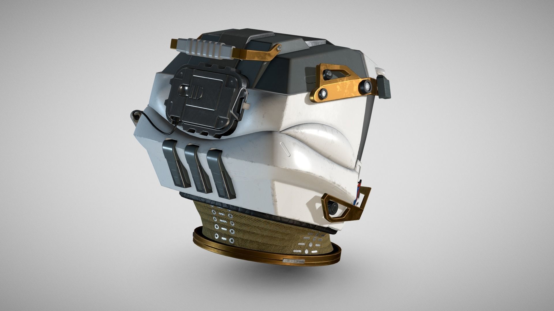 3D model STARFIELD EXPLORER SPACE HELMET VR / AR / low-poly | CGTrader