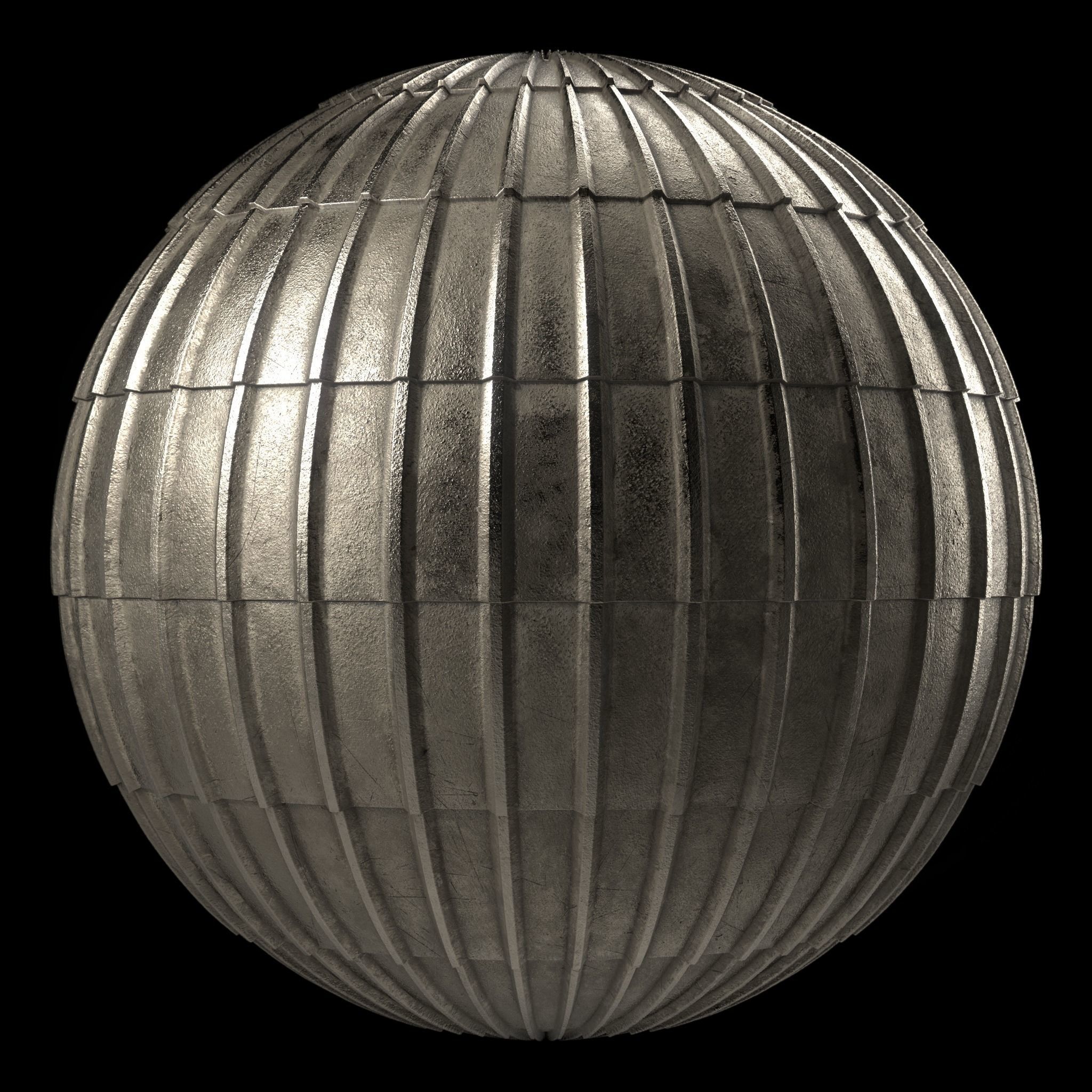 Texture Roof Tile Materials 95- Metal Roofing By Snow Sbsar Pbr 4k VR ...