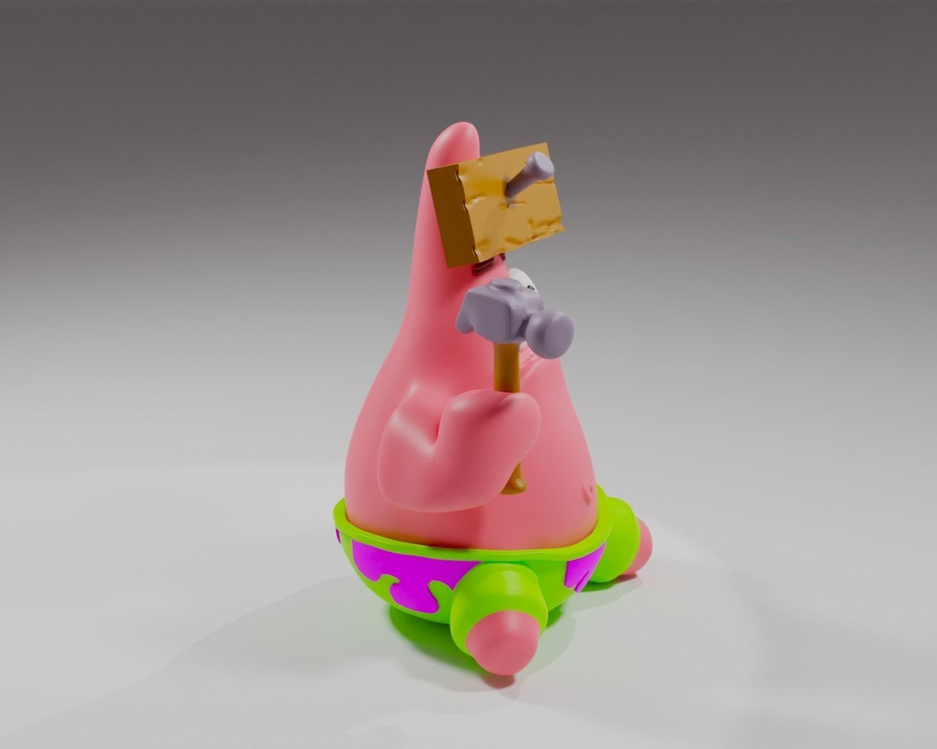 Patrick Star from Spongebob 3D model 3D printable | CGTrader