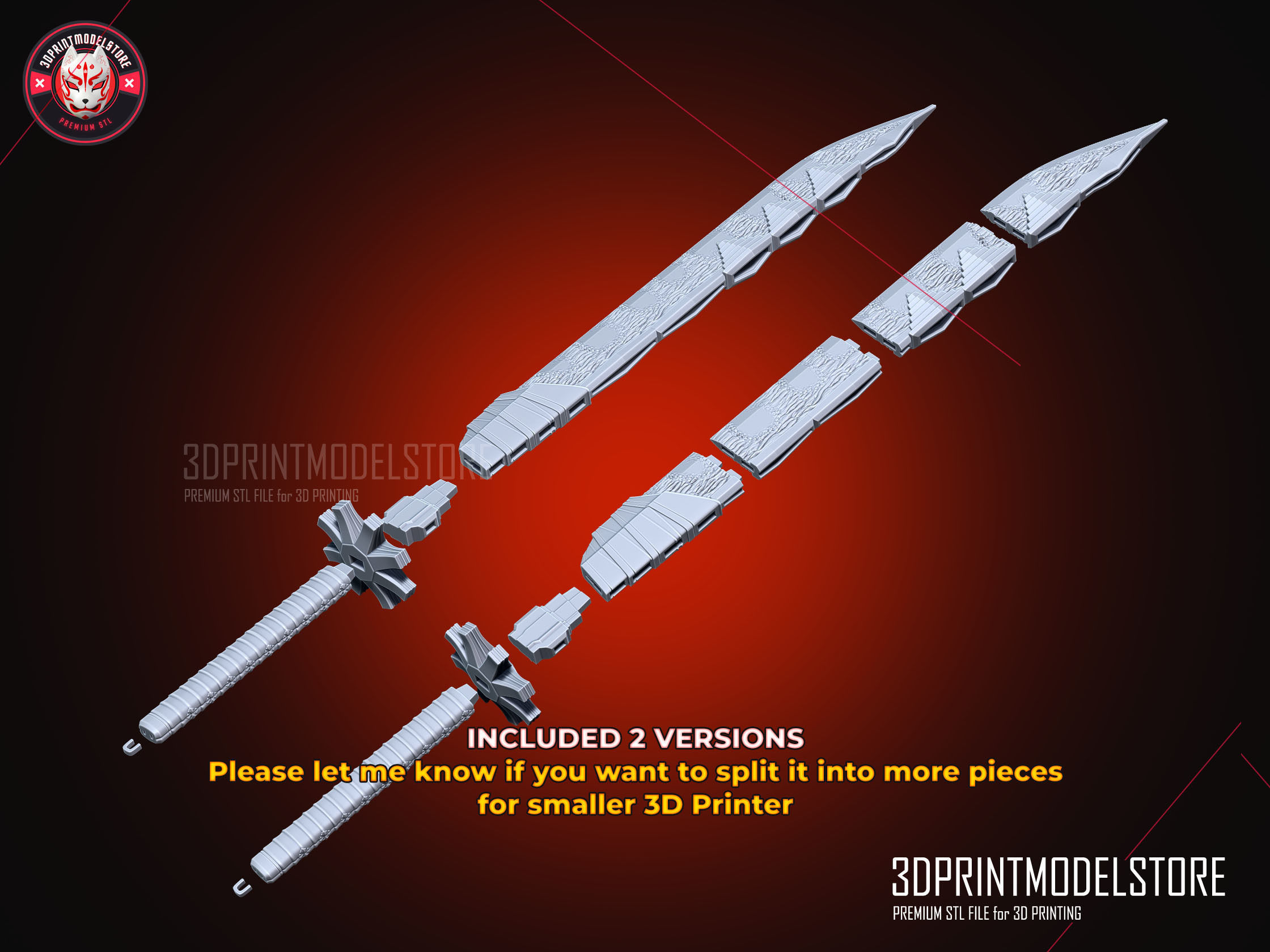 Dragon-Bone Cursed Tool - Jujutsu Kaisen - Maki Weapon 3D model 3D ...