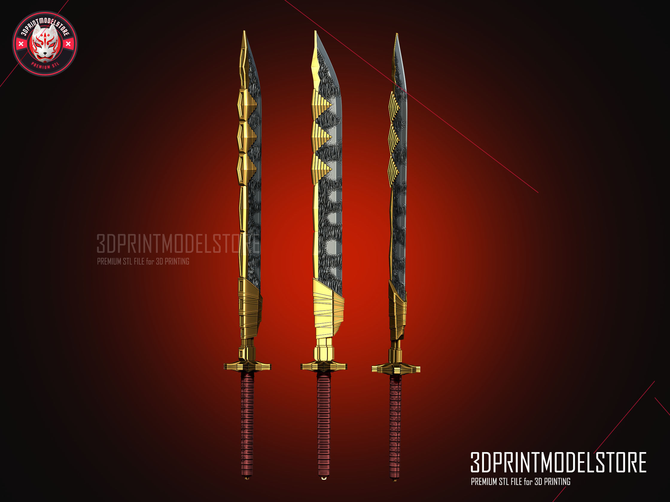 Dragon-Bone Cursed Tool - Jujutsu Kaisen - Maki Weapon 3D model 3D ...