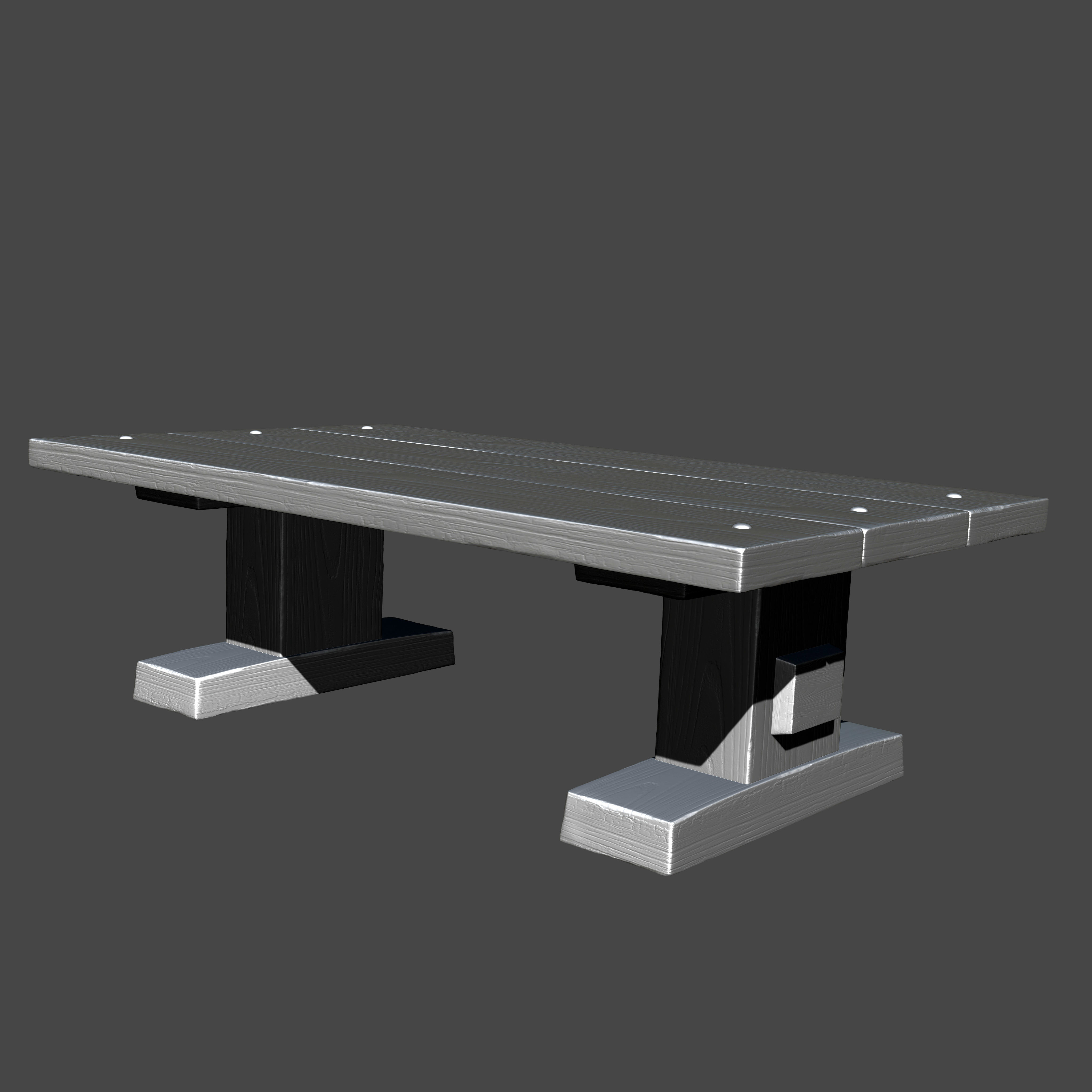 3D model Wooden Furniture Base Mesh VR / AR / low-poly | CGTrader