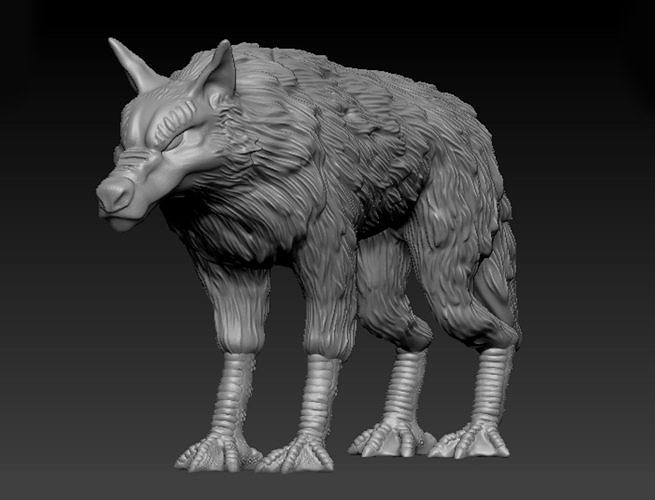 LOTHAL WOLF STAR WARS REBELS 3D model | CGTrader